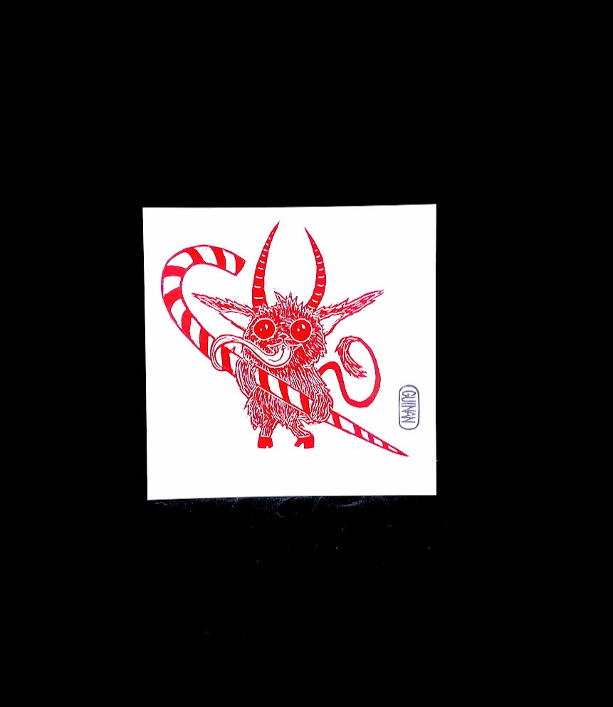 Candy Cane Krampus – White Moth Lodge